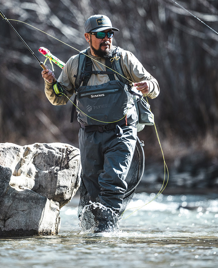 Introducing the All-New Flyweight Packable Wader - The Plug | Simms Fishing