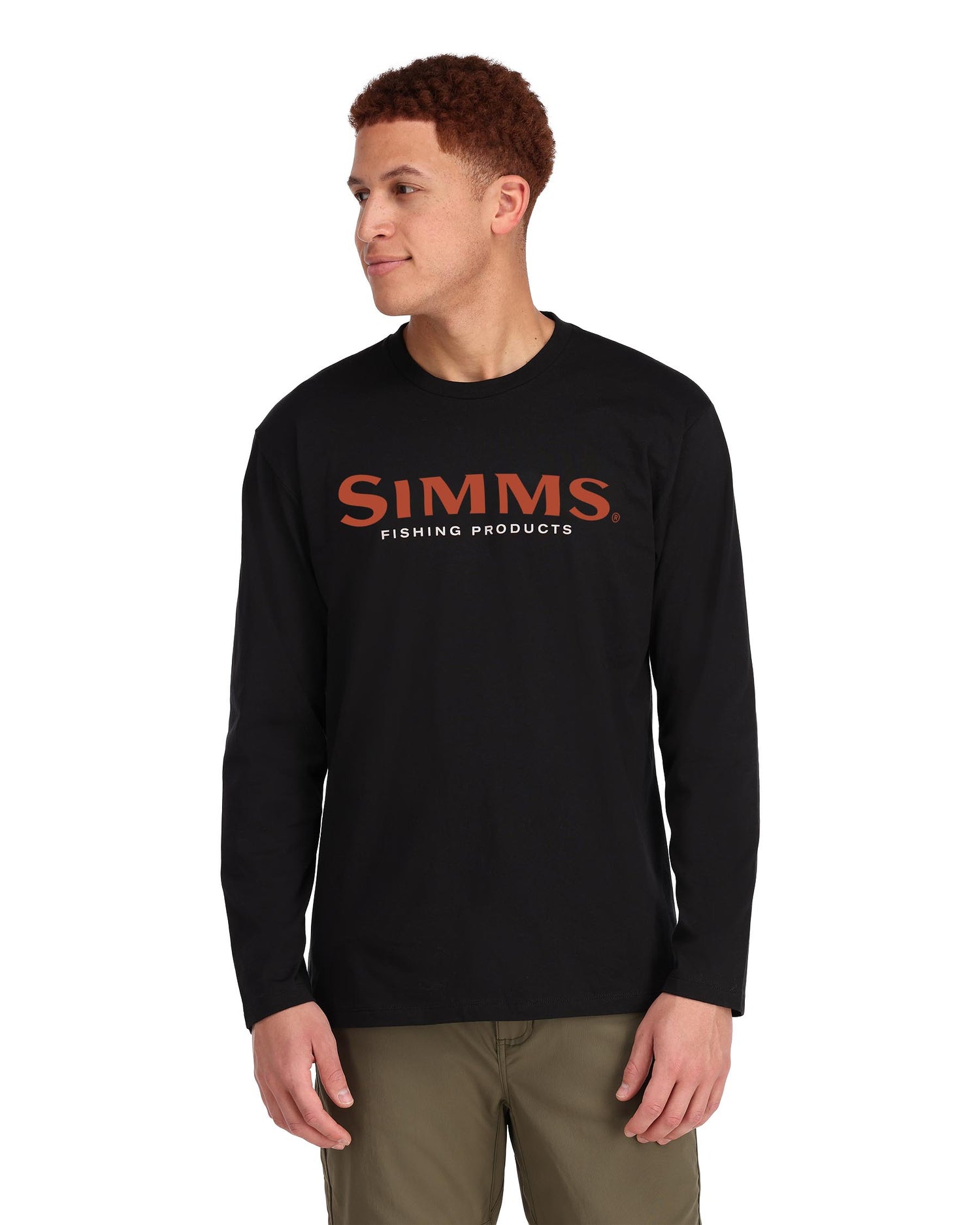 M's Simms Logo LS Shirt | Simms Fishing Products