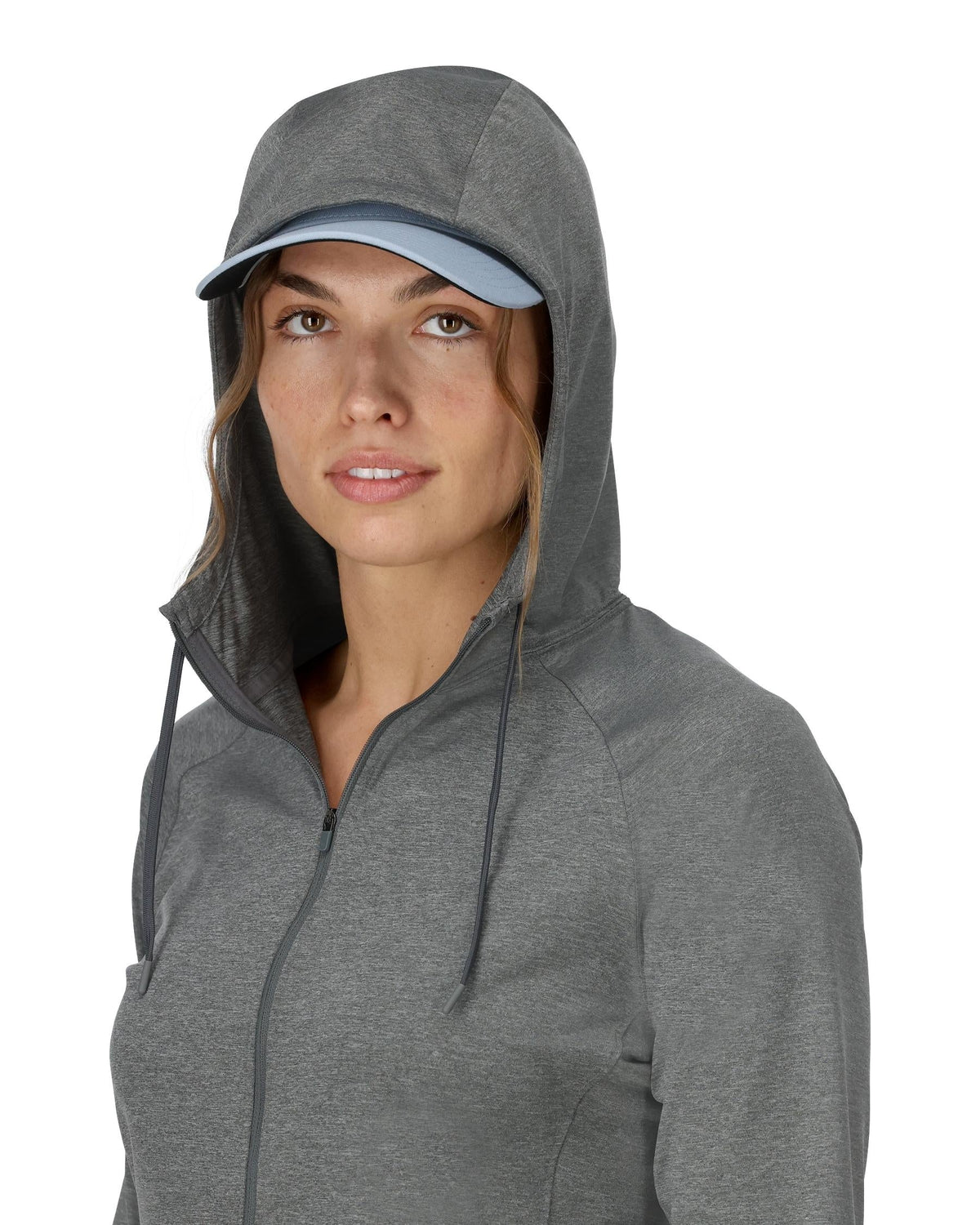 Women's UPF-50+ Full-Zip Hoody - SolarFlex | Simms Fishing