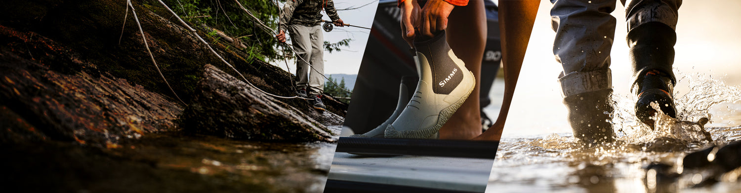 Best Men's and Women's Fishing Boots & Shoes | SIMMS Fishing