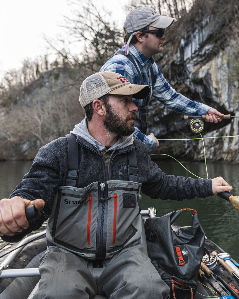 M's Rivershed-Full Zip Fleece Jacket | Simms Fishing
