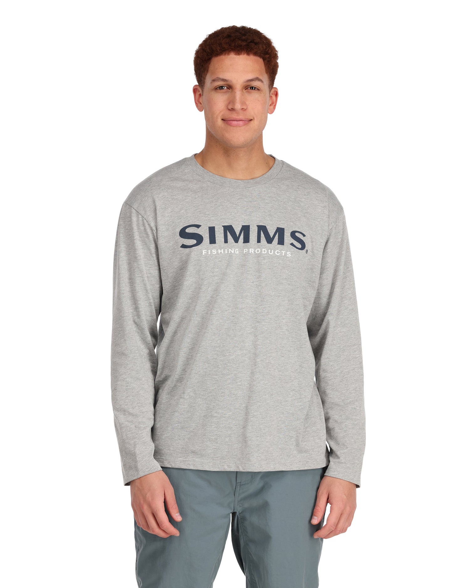 M's Simms Logo LS Shirt | Simms Fishing Products